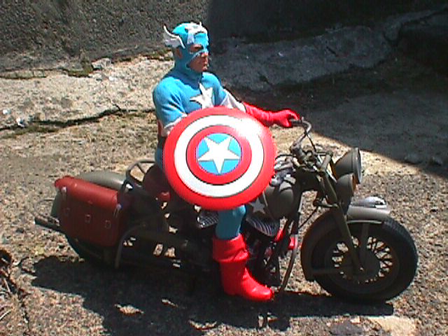 Captain America MOTORCYCLE ART DRAWINGS PHOTOS PICTURES motorcycles